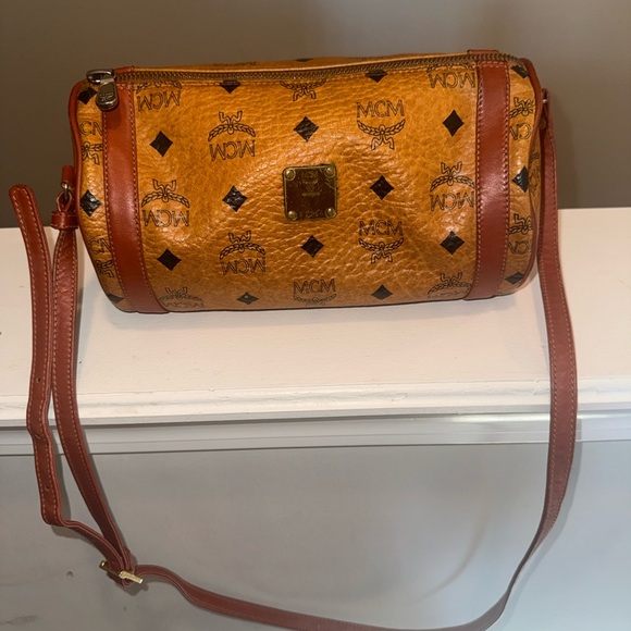 MCM | Bags | Mcm Small Barrel Bag | Poshmark